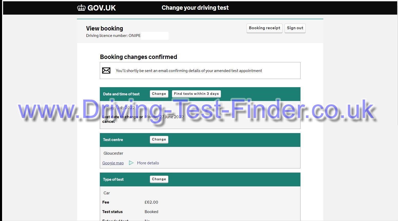 Risk Free Driving Test Cancellations by NZN 5-star review score with ...